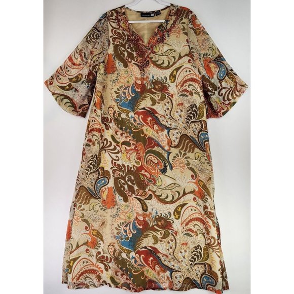 Anthony | Dresses | Original Anthony Dress Womens Large Multi Color ...